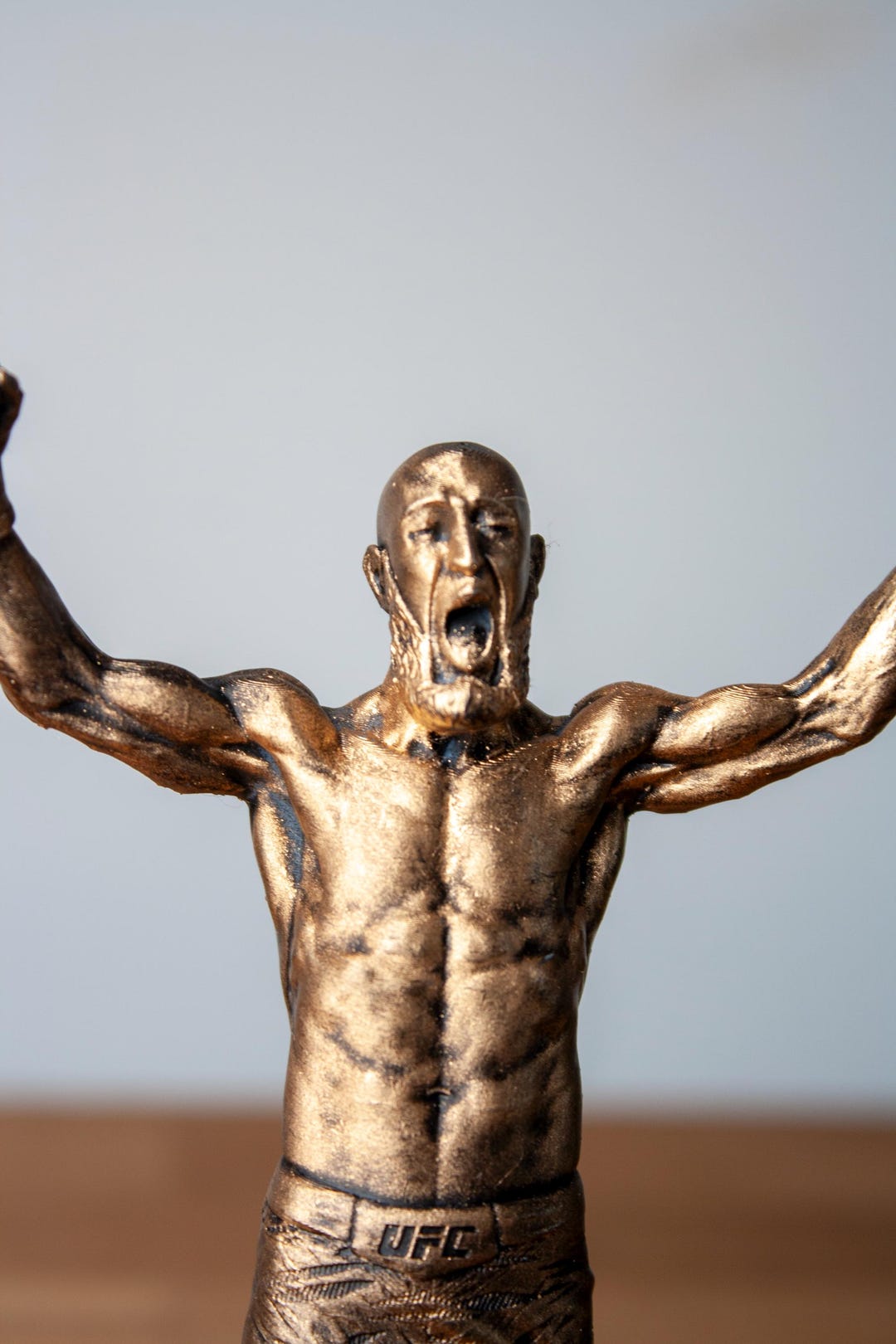 Sculpture 3D Khamzat Chimaev Combatant MMA De L'ufc - Etsy