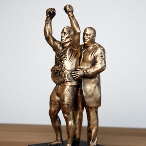 Georges Saint-pierre GSP Champion UFC - Sculpture 3D Combat De New York ...