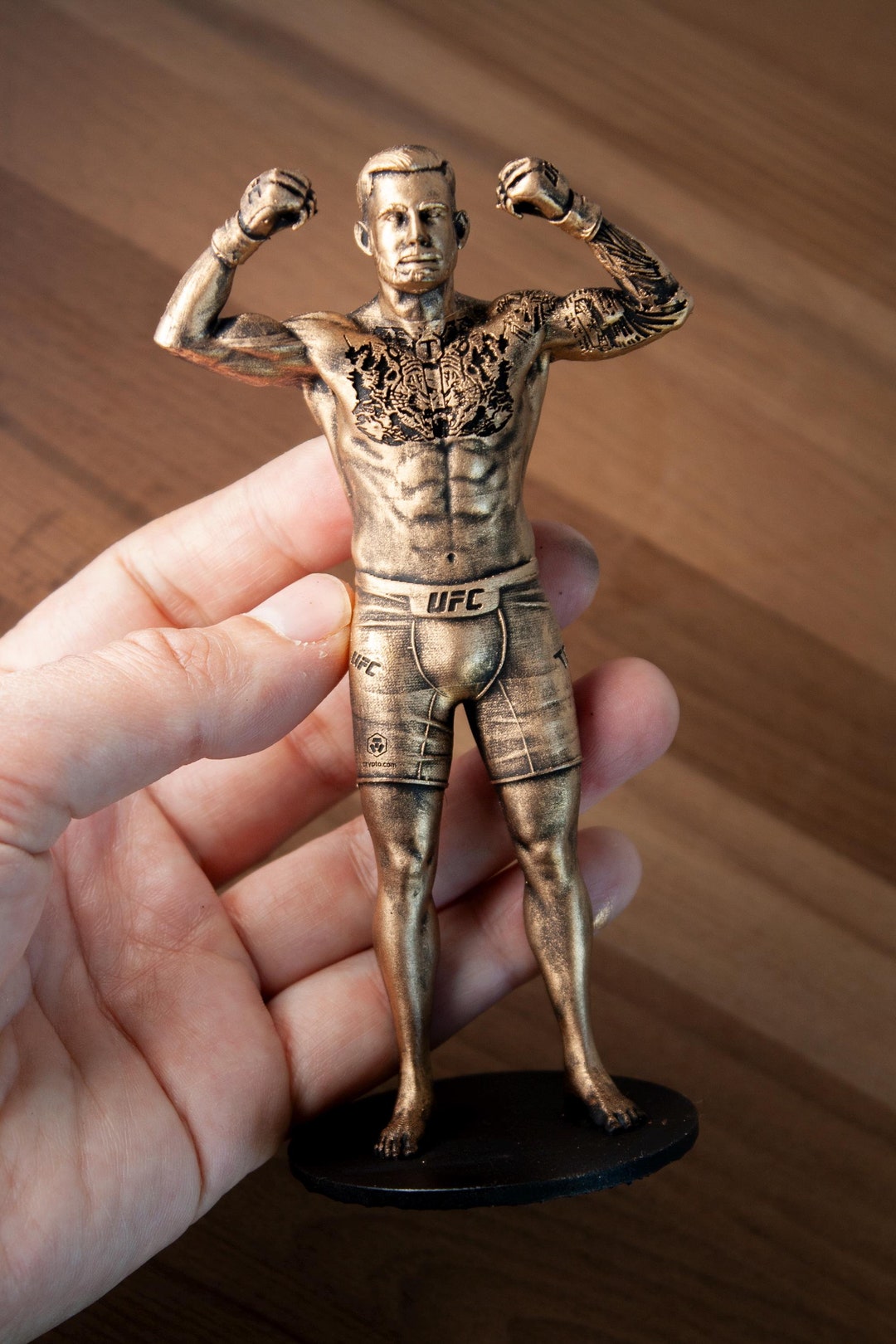 Sculpture Ilia Topuria El Matador Combattant MMA De L'ufc - Etsy