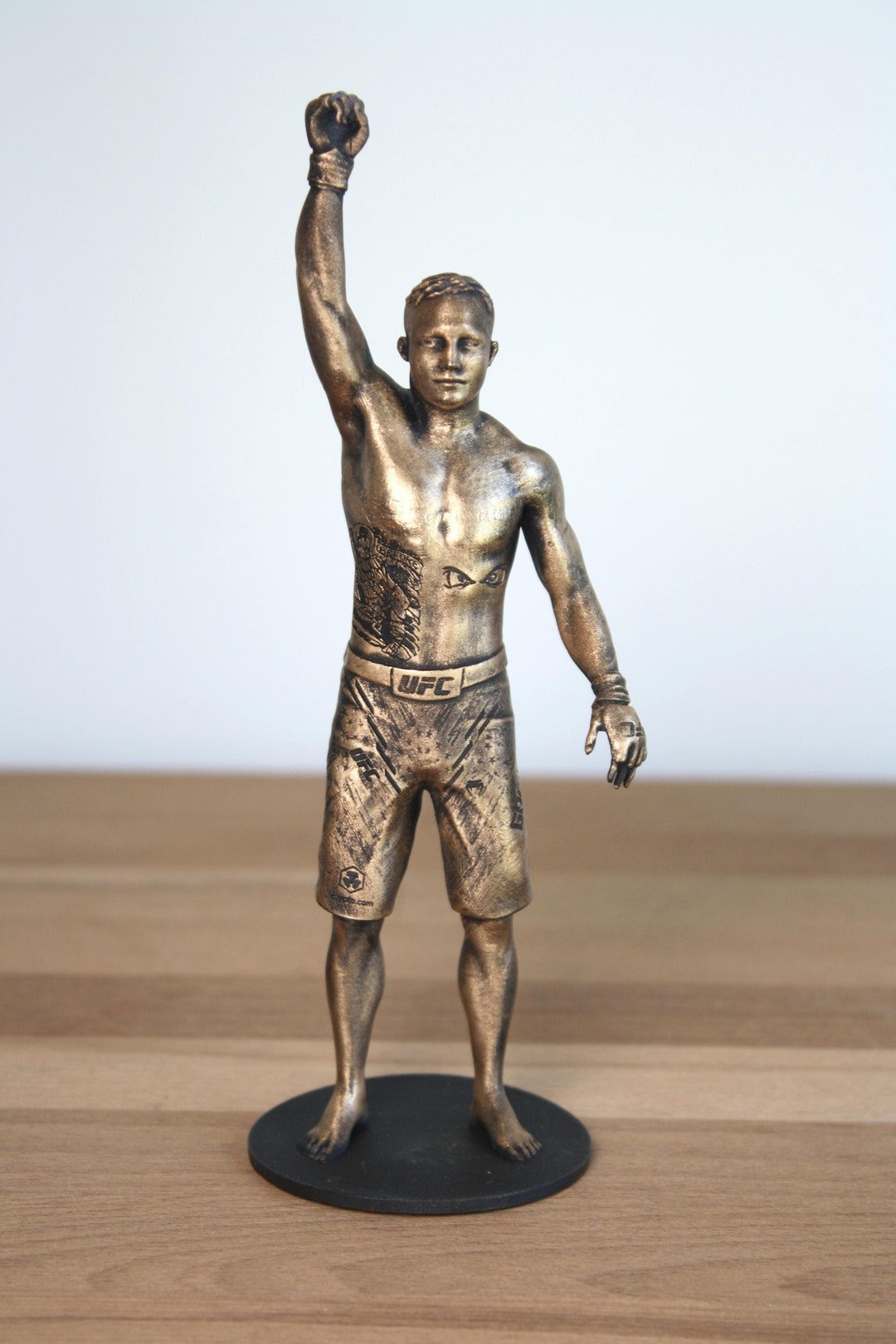 Justin Gaethje Combattant MMA De L'ufc Sculpture 3D - Etsy