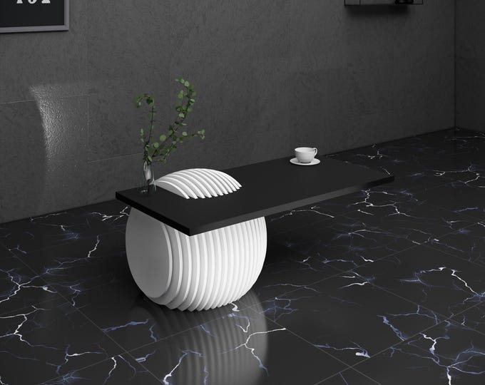 Parametric Design Table Plan Parametric Art Furniture Wooden Coffee ...