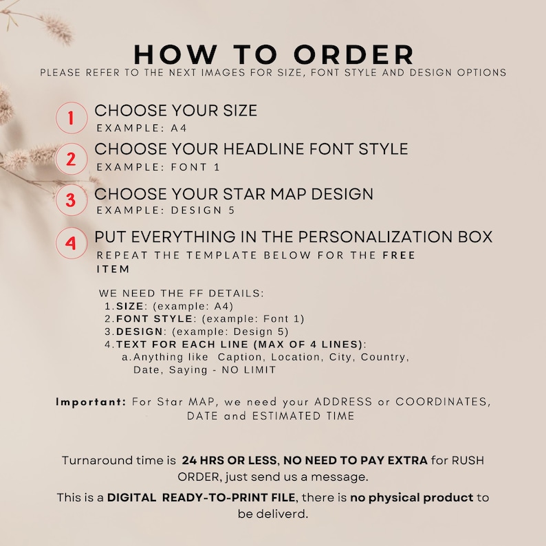 Custom Star Map, Night Sky Print, Day Sky Map, Wedding Gift Poster ...
