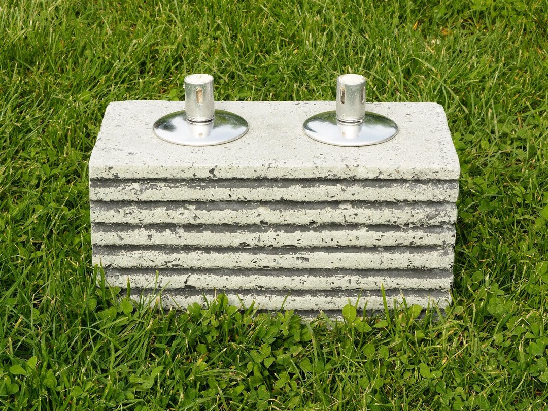 Design Concrete Oil Torch Garden Terrace Balcony Petroleum Lamp Cement ...