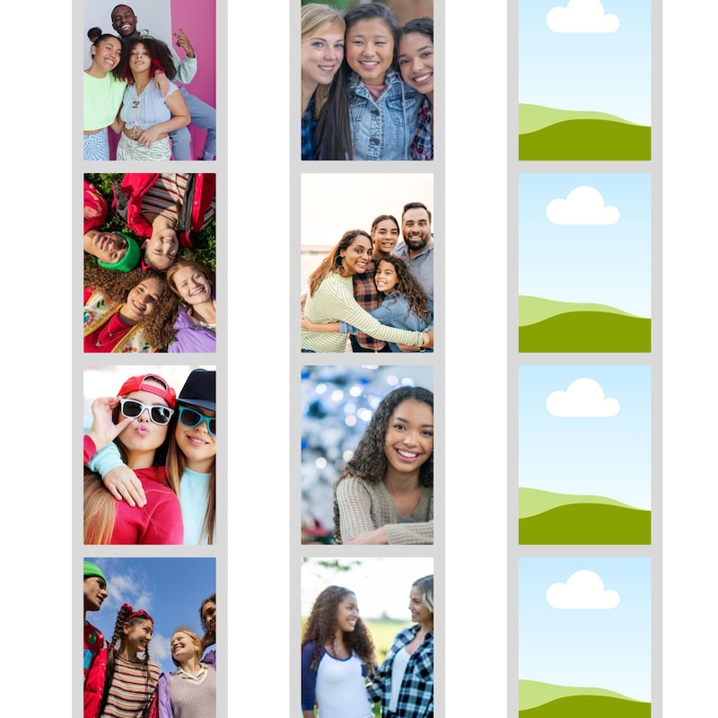 Photo Strip Frames - Etsy