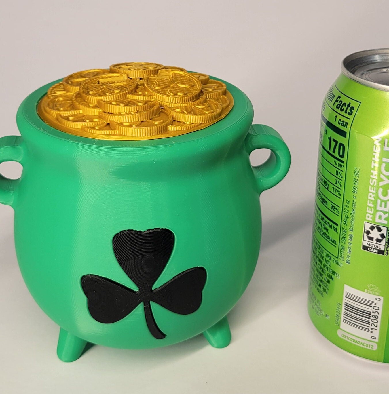St. Patrick's Day Leprechaun Pot O Gold Bank - Etsy
