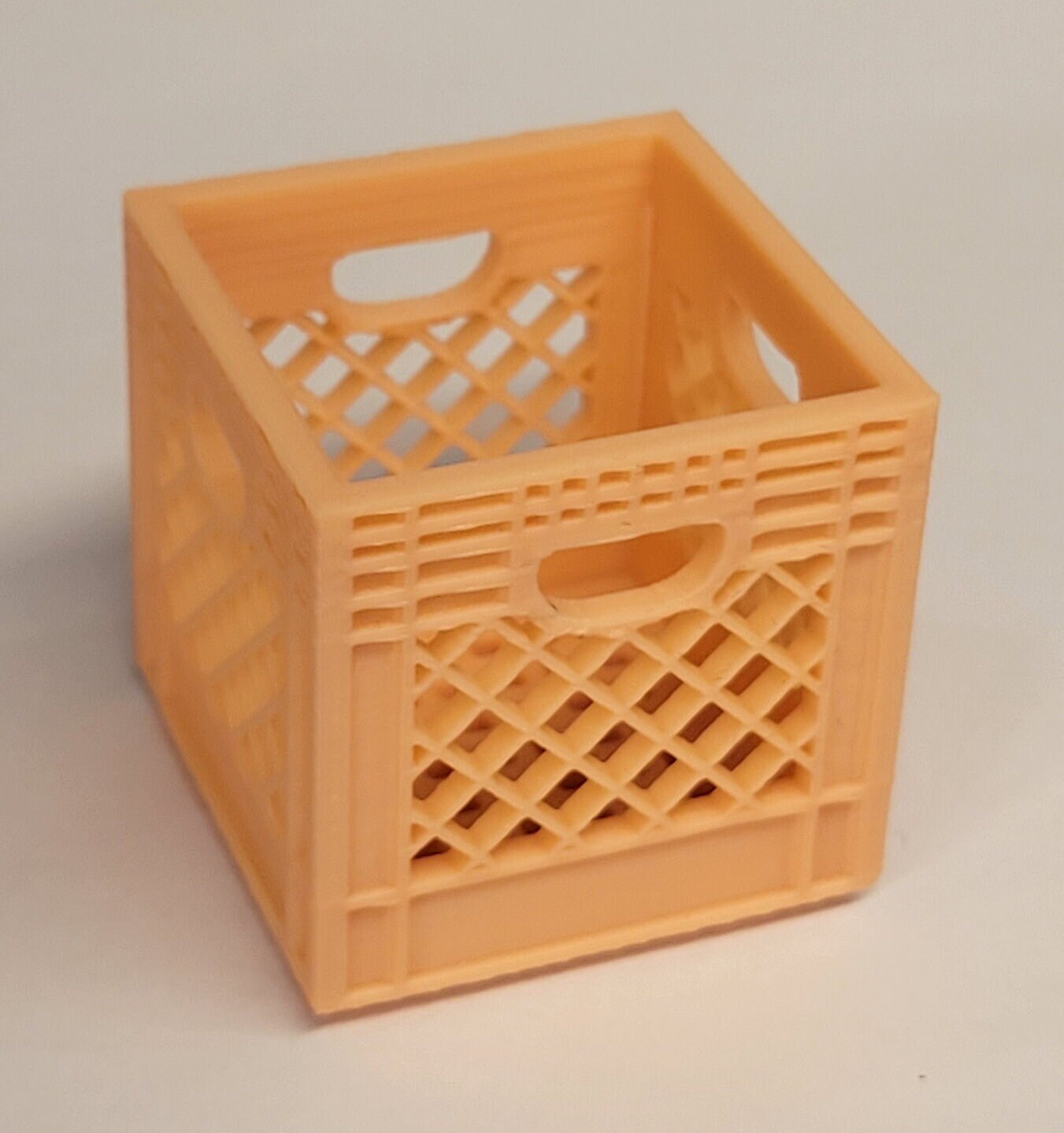 Small Stackable Milk Crate Containers for Desk Storage or Has Insert ...