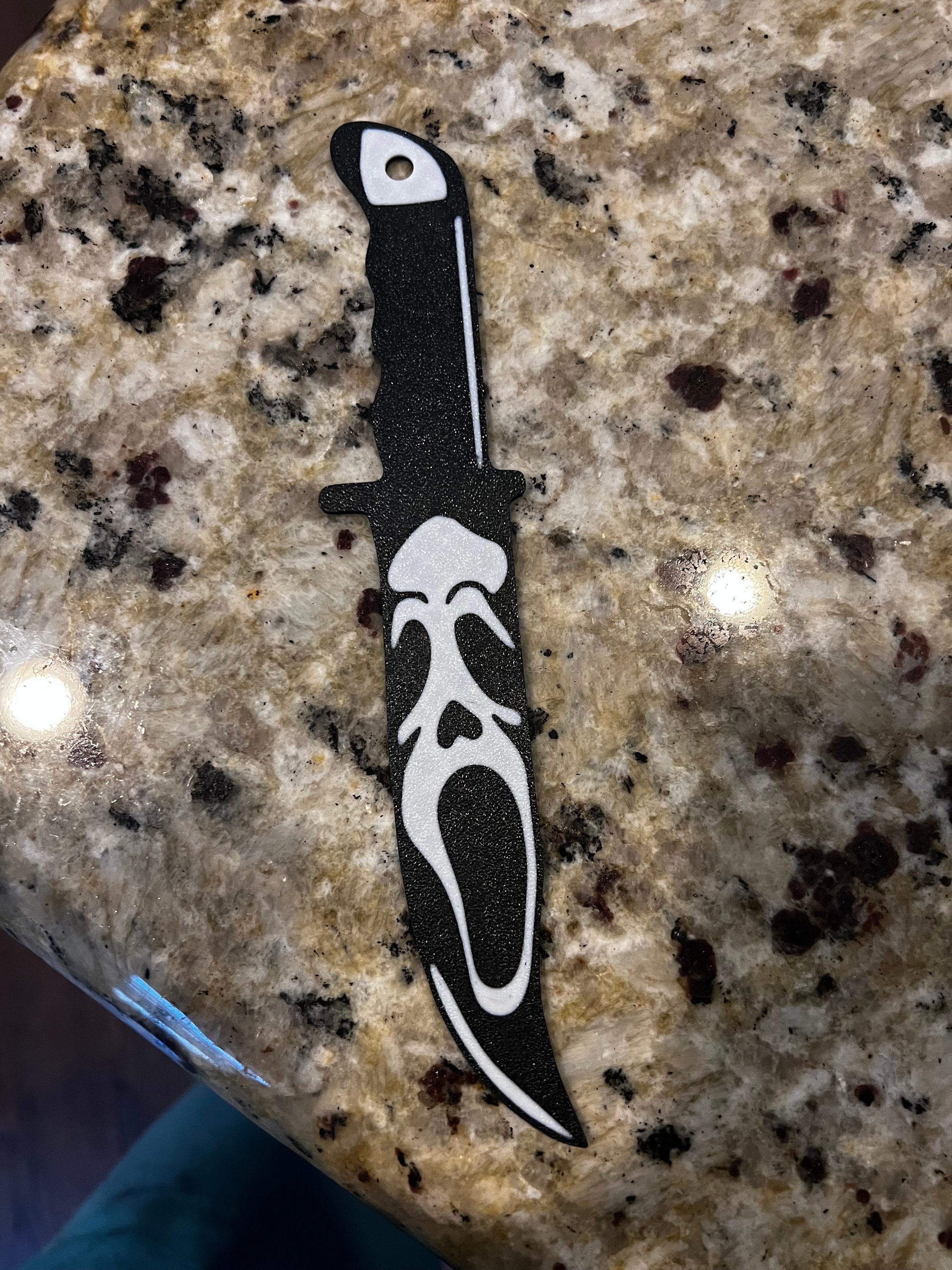 3D Printed Horror Character Knife Bookmarks, Slasher Theme Bookmark ...