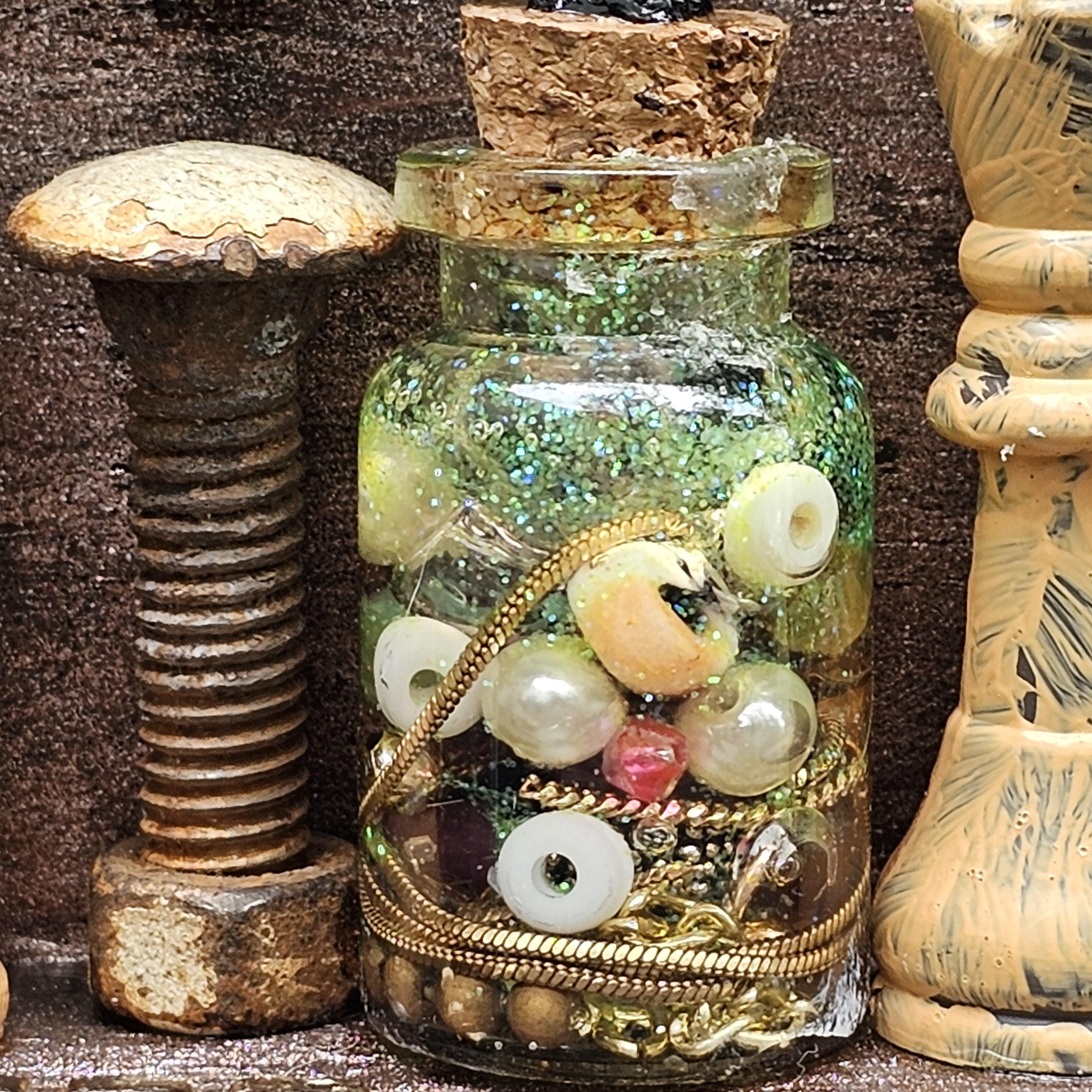 Steampunk Diorama Shadow Box – Upcycled Tools - Chess Piece Art - Etsy