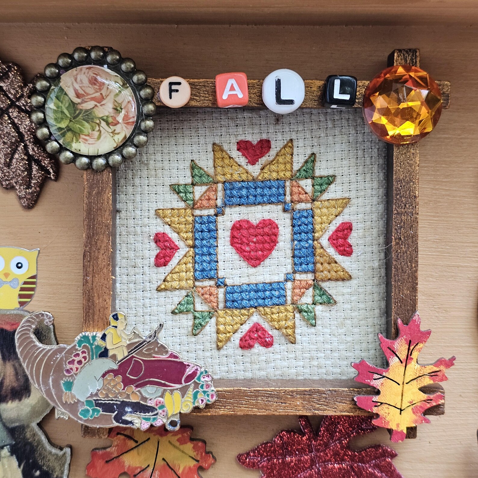 Pumpkins for Sale Diorama-autumn Shadow Box-fall Art Assemblage-autumn ...