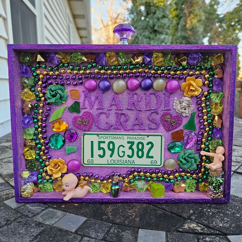 Mardi Gras Box - Etsy
