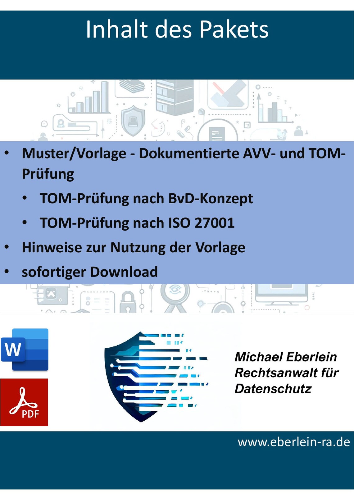 Sample/template - Sample/template - Documented AVV and TOM Check - Data Processing Agreement Art ...