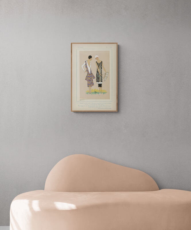 French Art Deco Fashion Illustration From the Magazine très Parisien ...