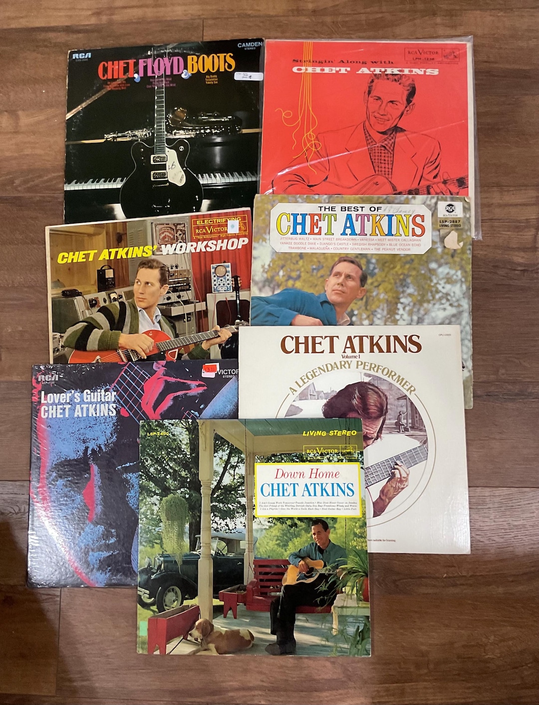Rare Chet Atkins Vinyl Record Collection 7 Albums! - Etsy