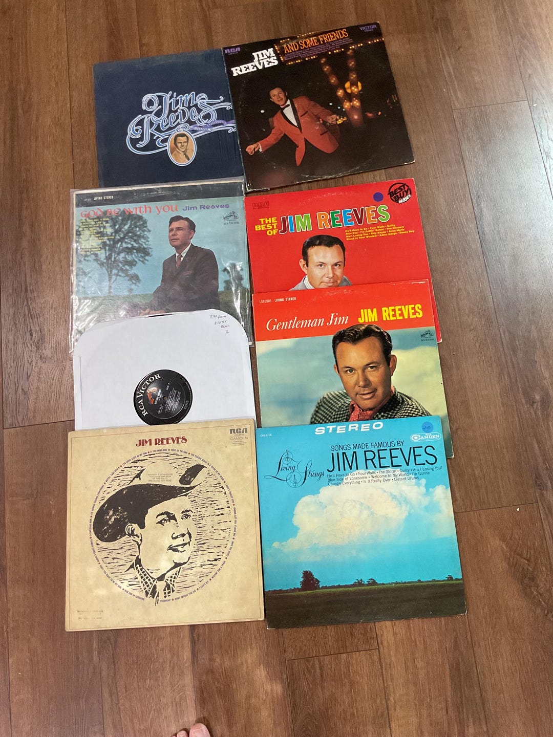 Jim Reeves Vinyl Record Collection - Etsy
