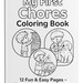 My First Chores Coloring Book Set 1 Home and Pets | Kids Toddler ...