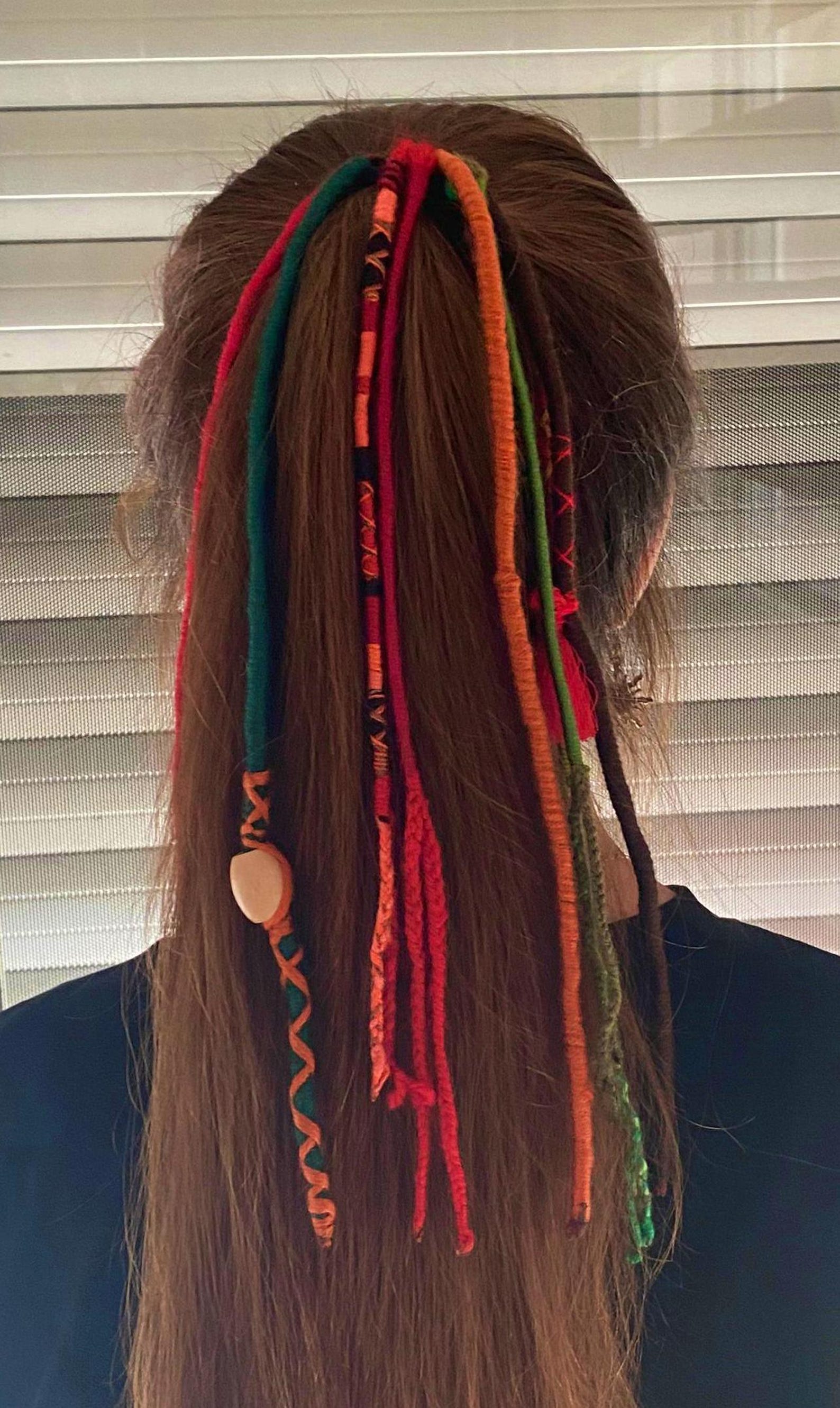 Hair Wrap, Rasta Extension, Hair Clip, Boho Hair Accessories, Dreadlock ...