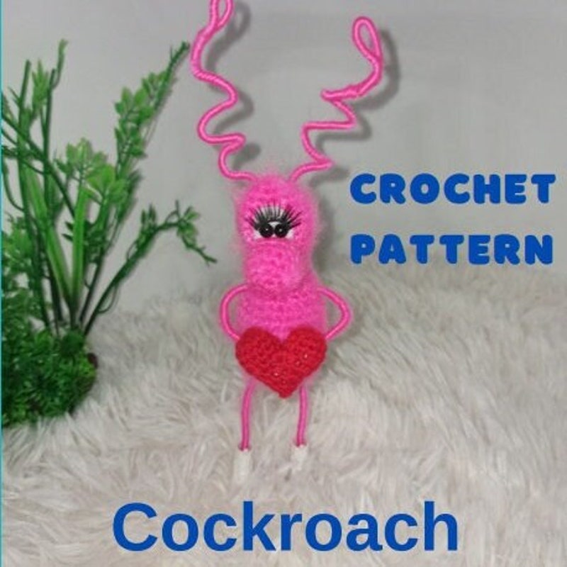Cockroach Amigurumi - Etsy
