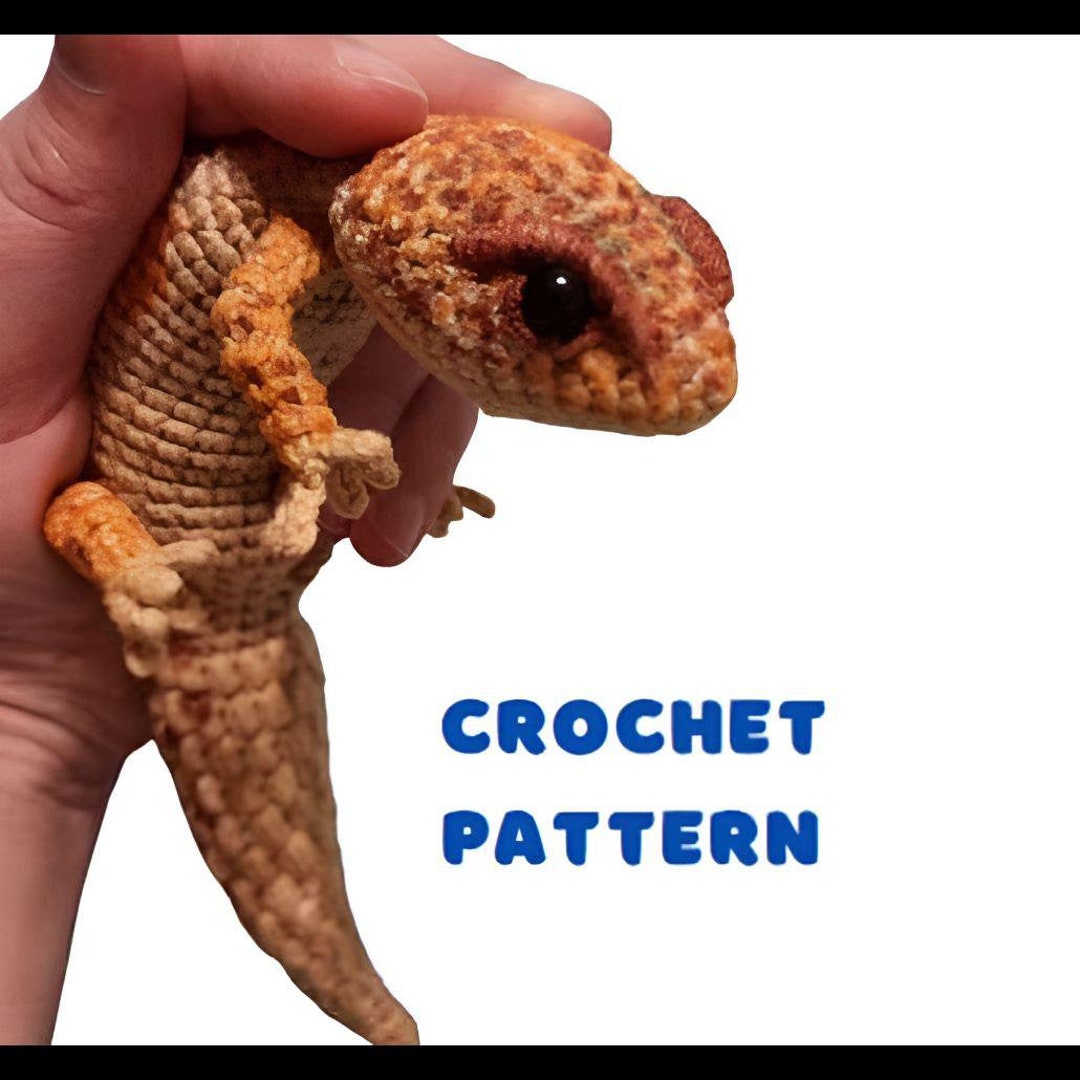 Leopard Gecko Lizard 2 Pattern - Etsy