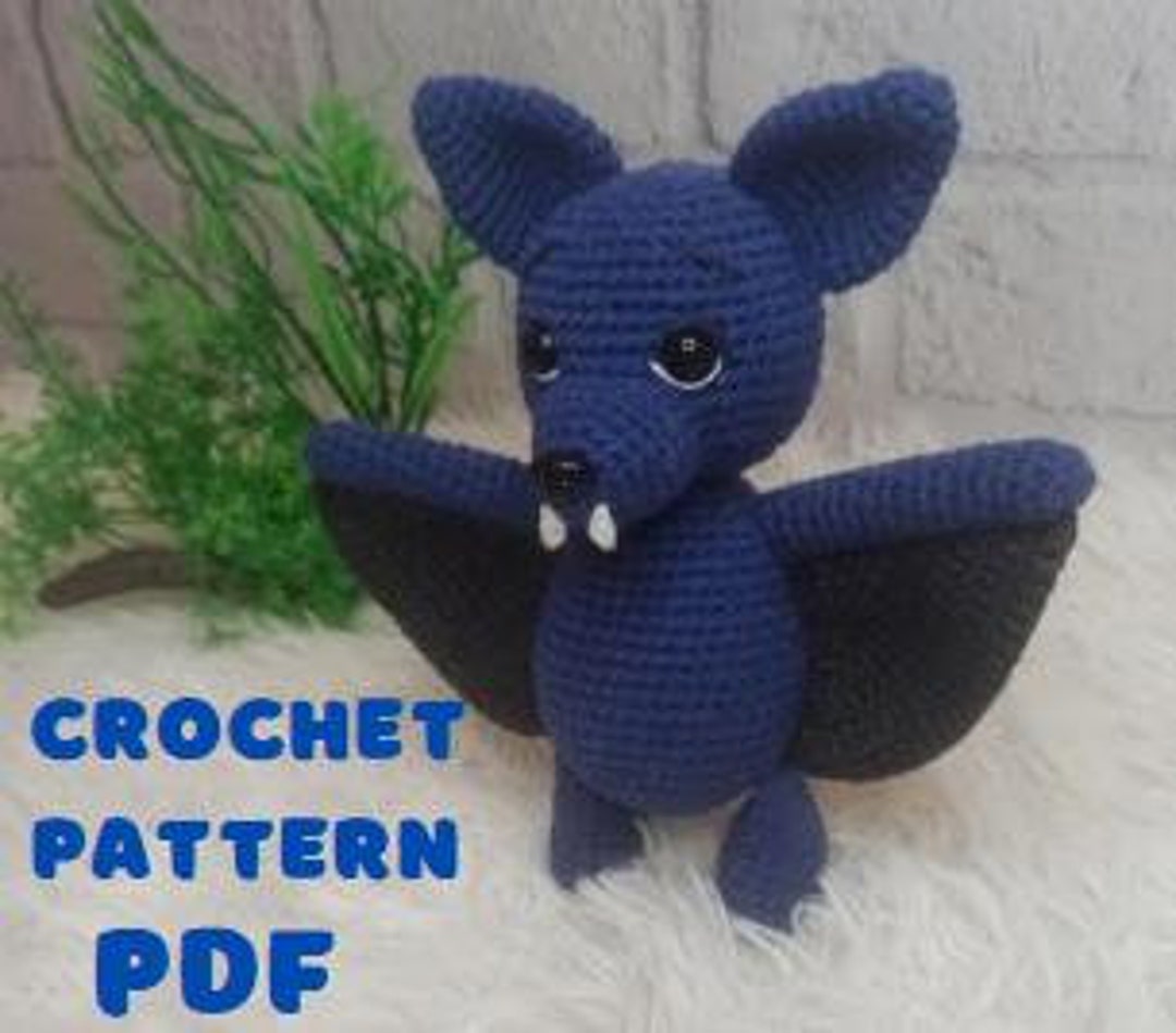 Crochet Bat Pattern (PDF) - Etsy