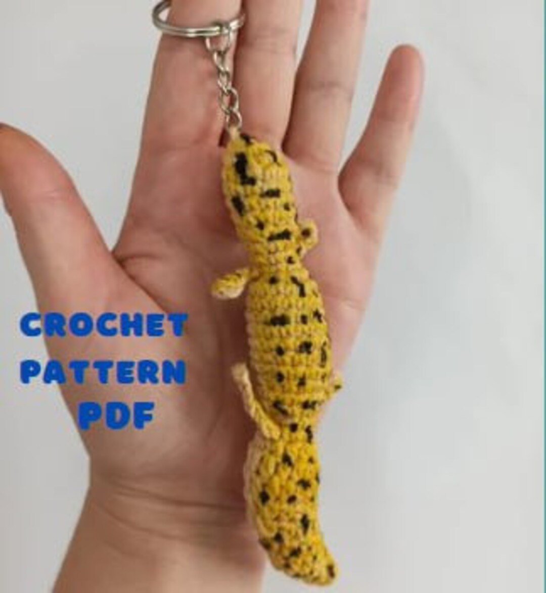 Leopard Gecko Lizard Small Pattern - Etsy