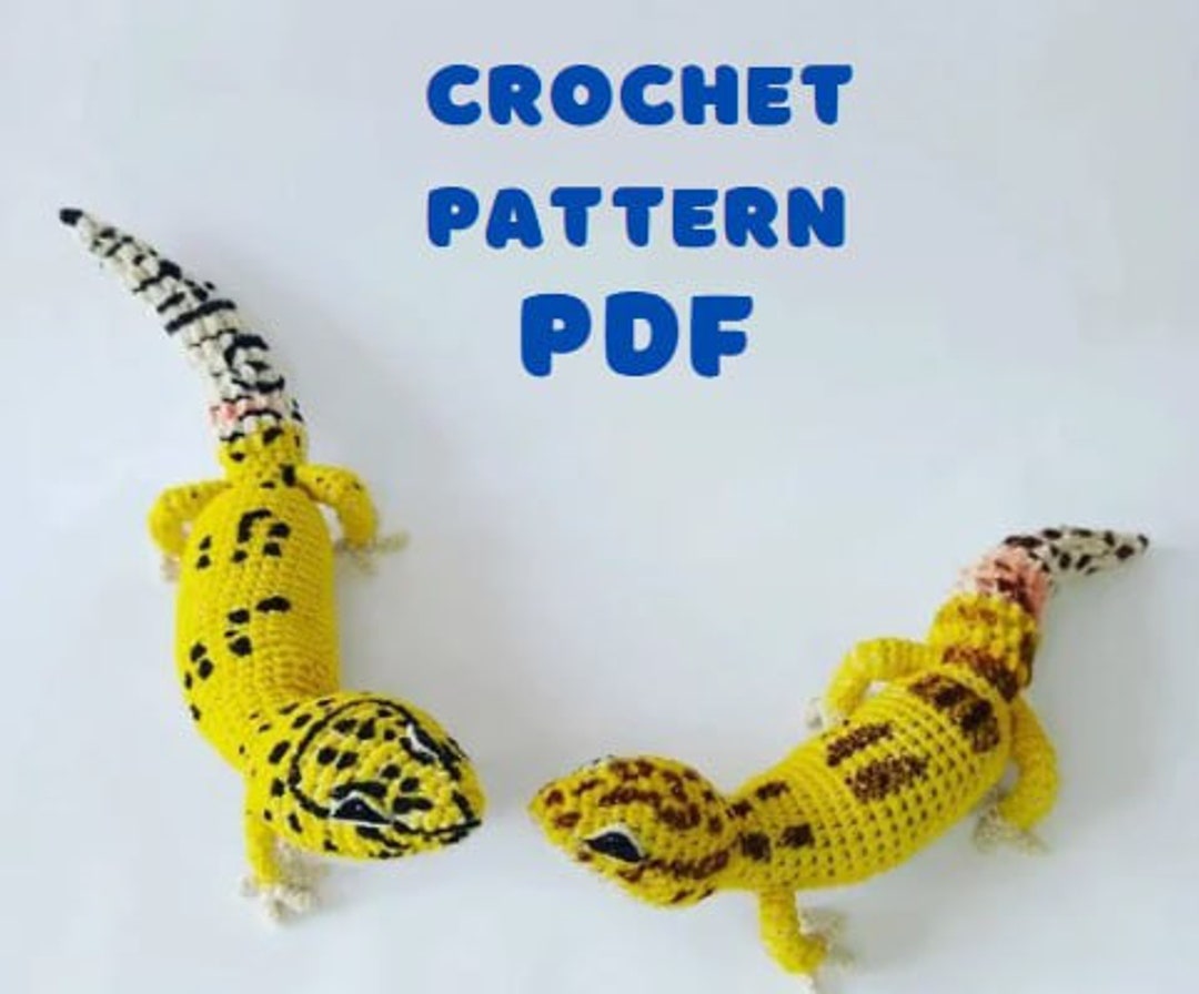Lizard Leopard Gecko Pattern - Etsy
