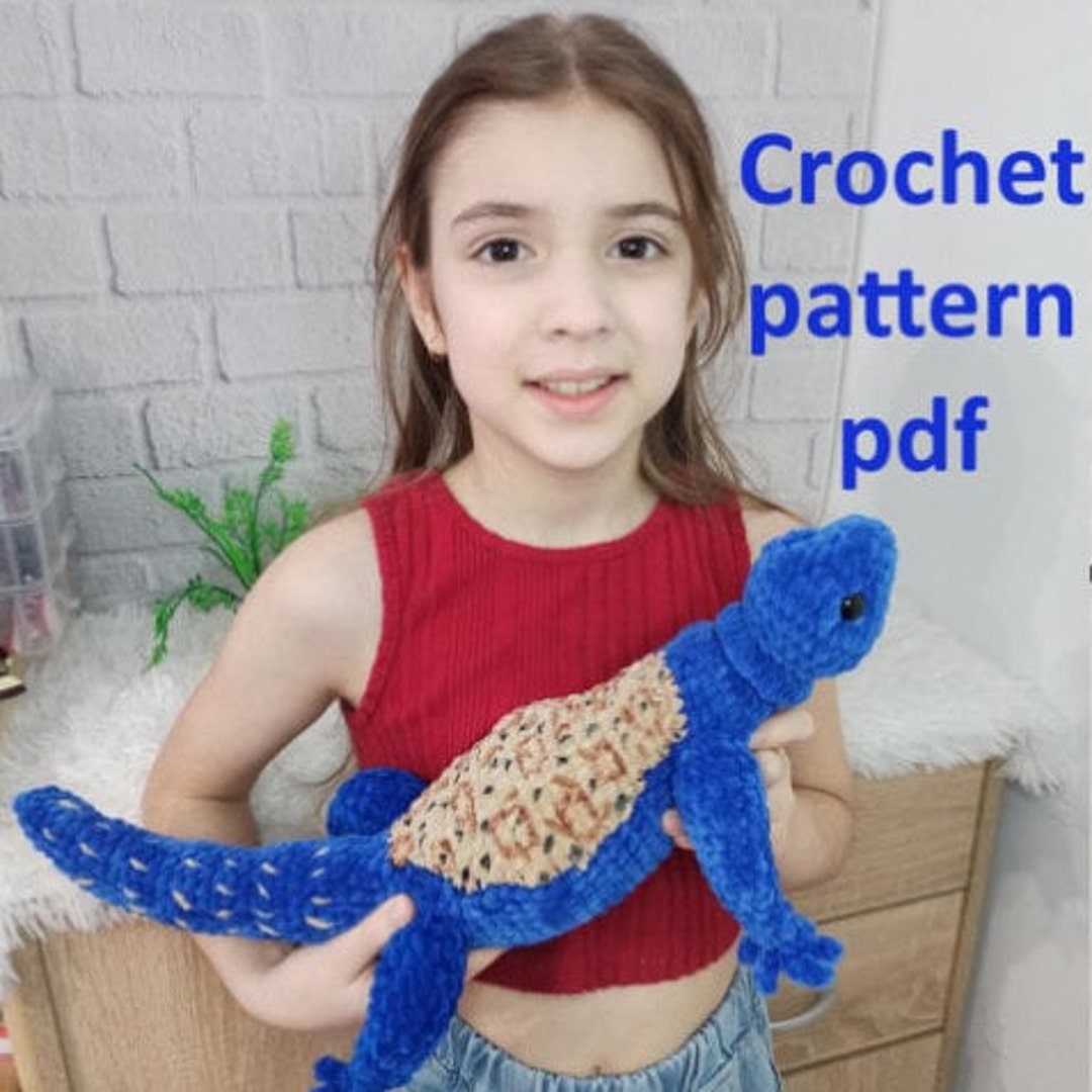 Plush Leopard Gecko Lizard Pattern - Etsy