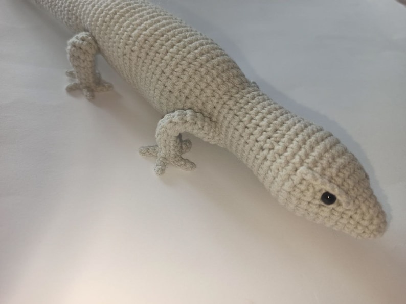 Blue Tongued Skink Plush Albinos Pattern - Etsy