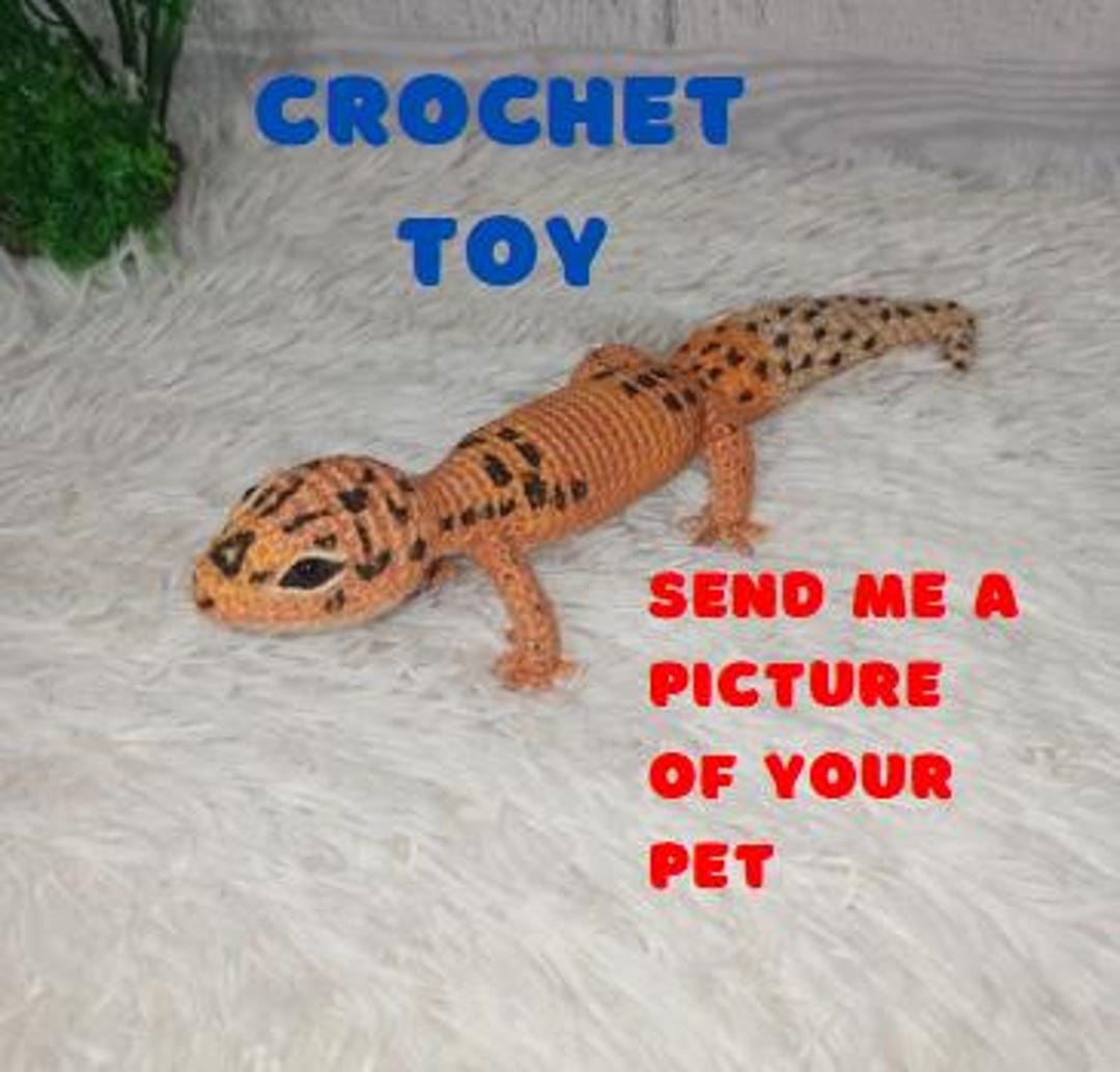 Leopard Gecko Toy - Etsy