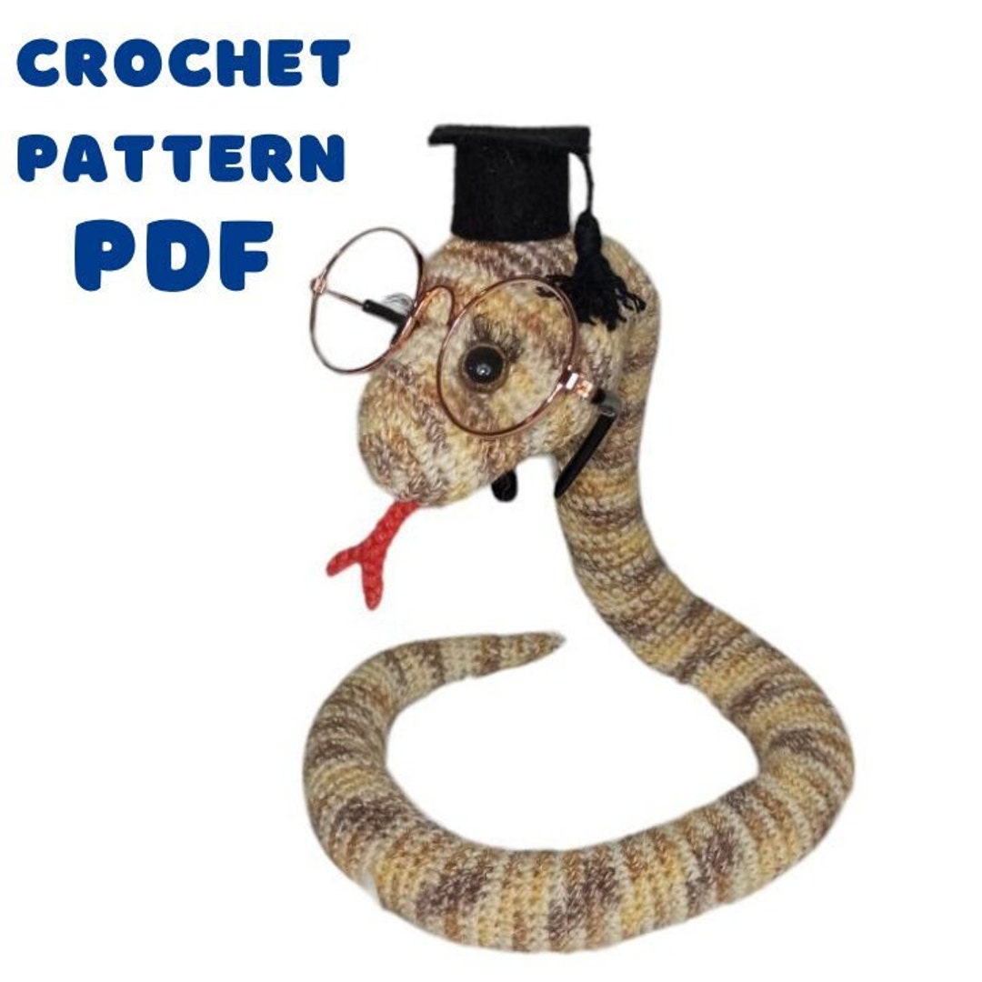 Snake, Viper, Boa Crochet Pattern - Etsy