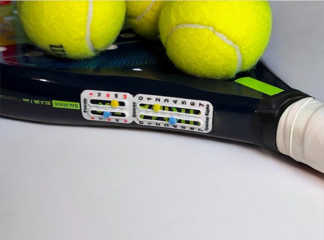 Tennis Score Keeper Padel Tennis Lightweight Easy to Use Adhesive to ...