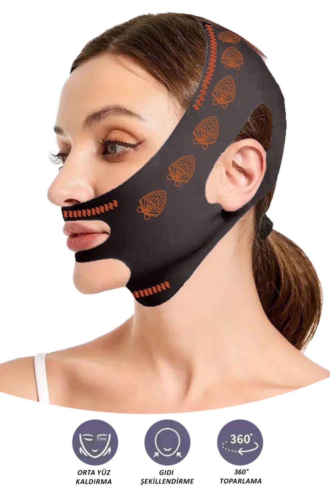 Face Slimming Strap, Chin Lifting Band, V Line Face Mask, Double Chin ...