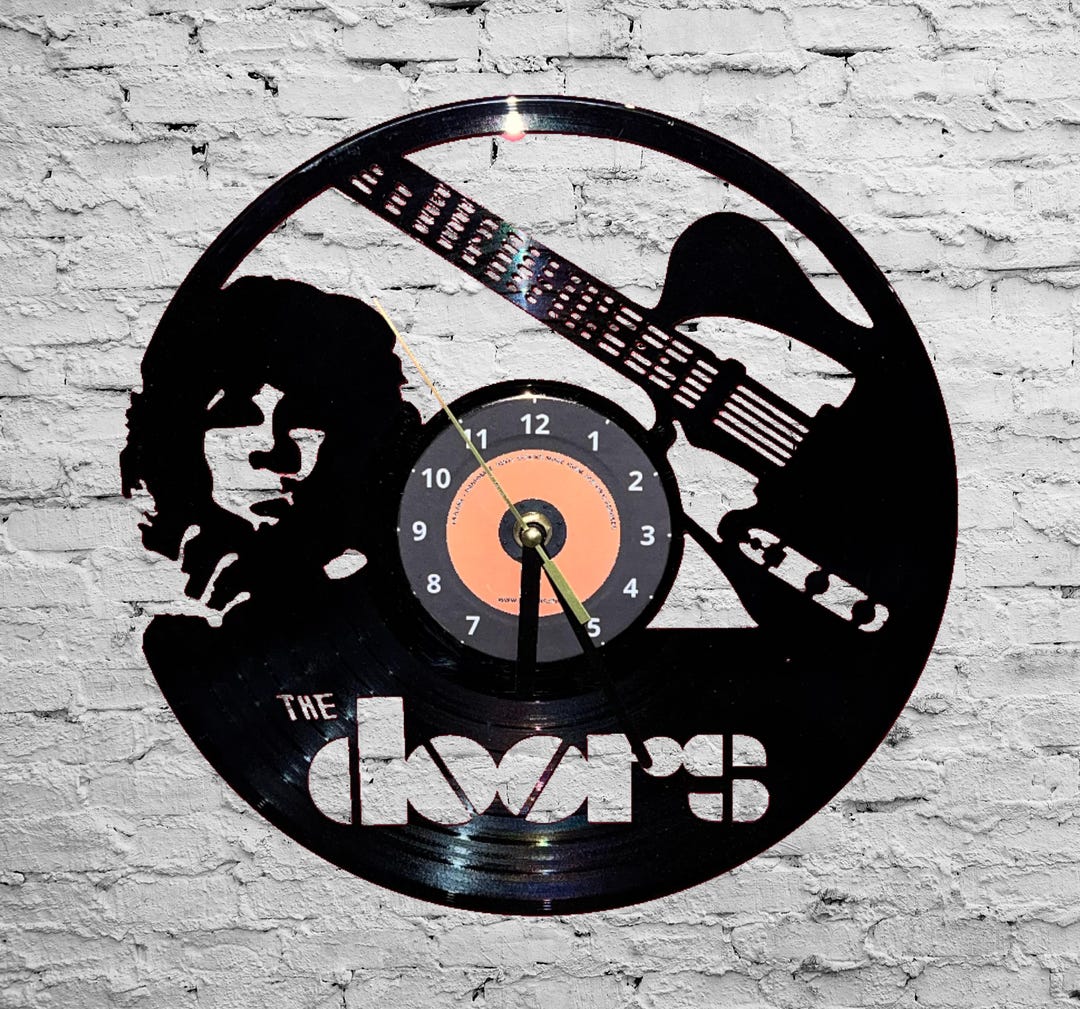 The Doors Vinyl Clock Retro Music Decor Unique Wall Art - Etsy