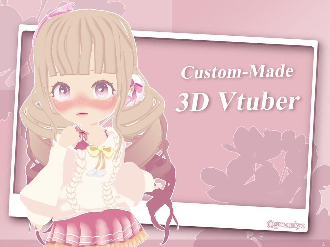 Custom Vroid Vtuber Model Vtuber Commision 3D Vtuber Vtuber vroid Streaming Vtuber Design - Etsy ...
