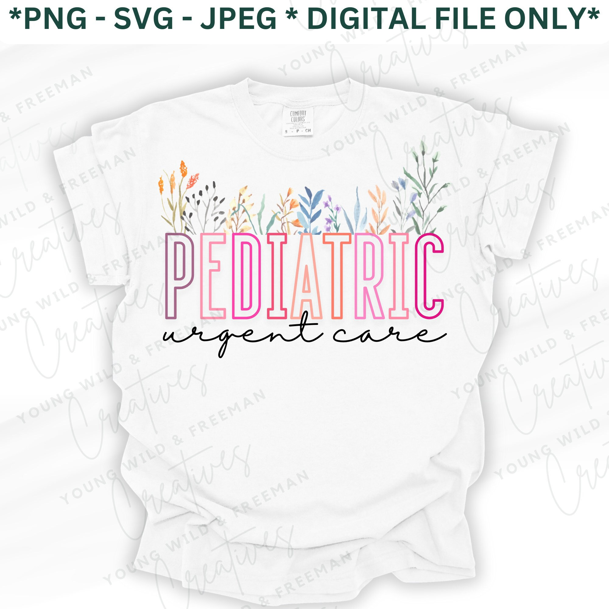 Pediatric Urgent Care SVG/PNG/JPEG, Nurse Png, Pediatrics Png ...