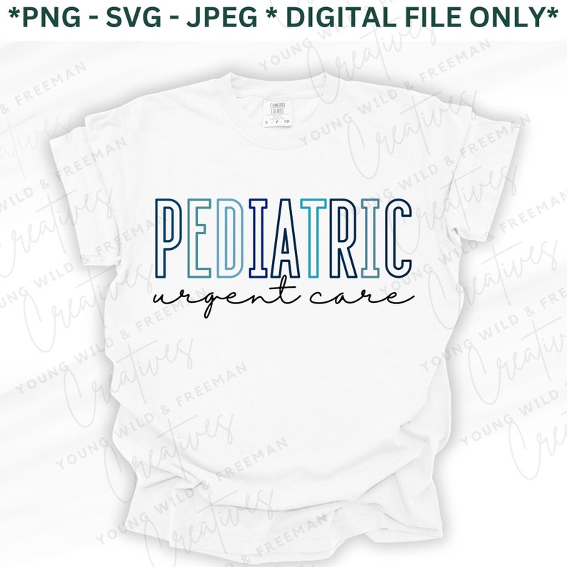 Pediatric Urgent Care SVG/PNG/JPEG, Nurse Png, Pediatrics Png ...