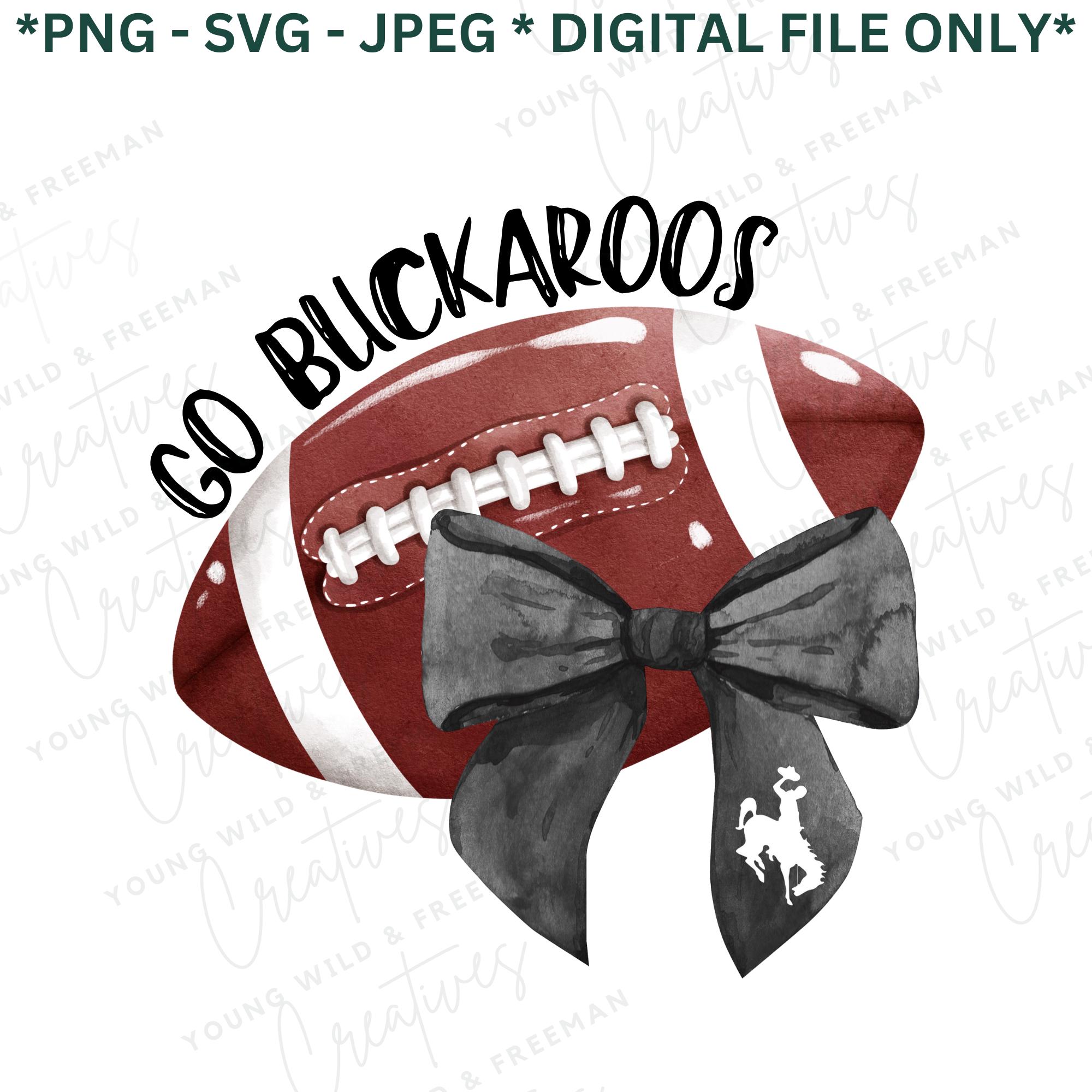 Buckaroos Football PNG/SVG/JPEG Digital Download File, Buckaroos ...