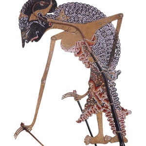 Heel Fijn Uitgesneden Wayang Kulit Pop - Subadra - Schaduwpop ...