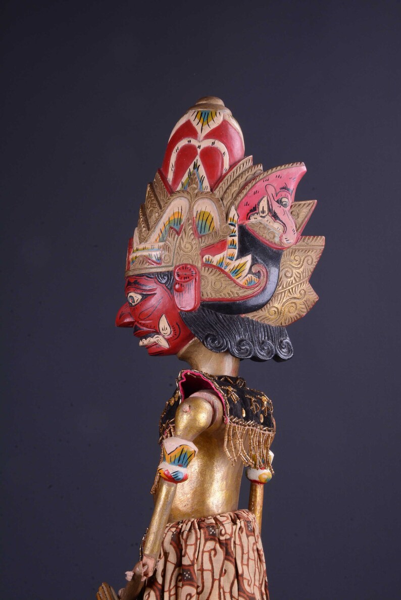 Mooie Oude Wayang Golek Pop. Brahma - Etsy