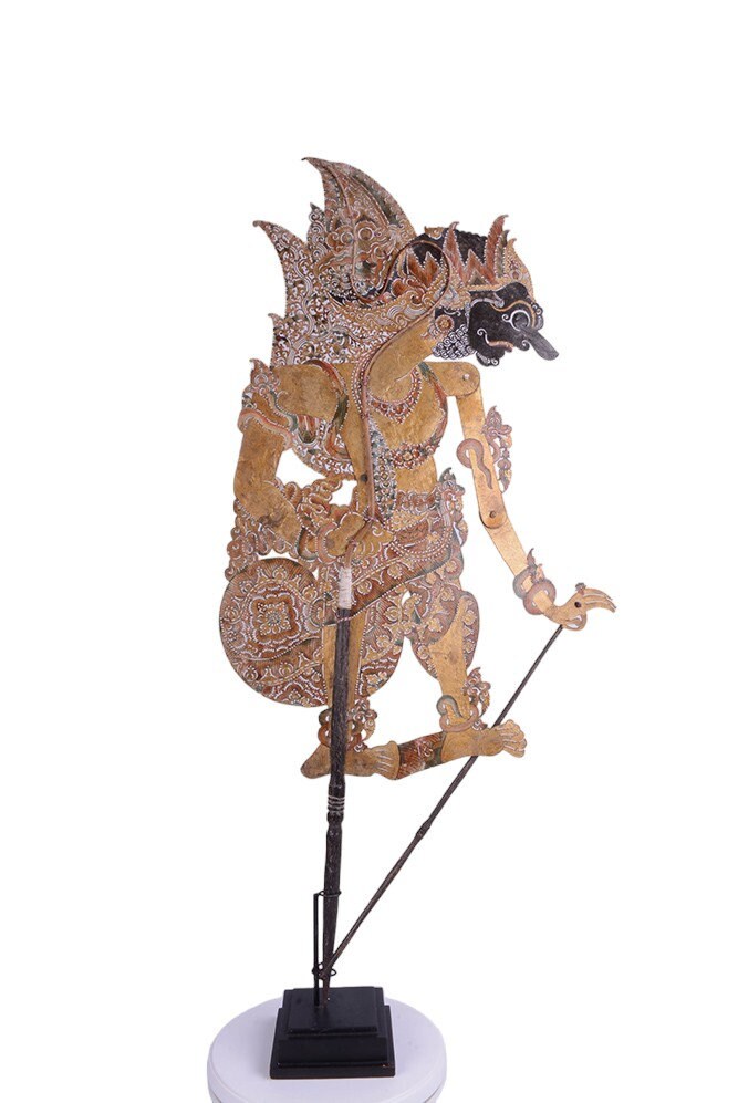 Oude Wayang Kulit Pop Duryudana Schaduwpop Indonesië - Etsy