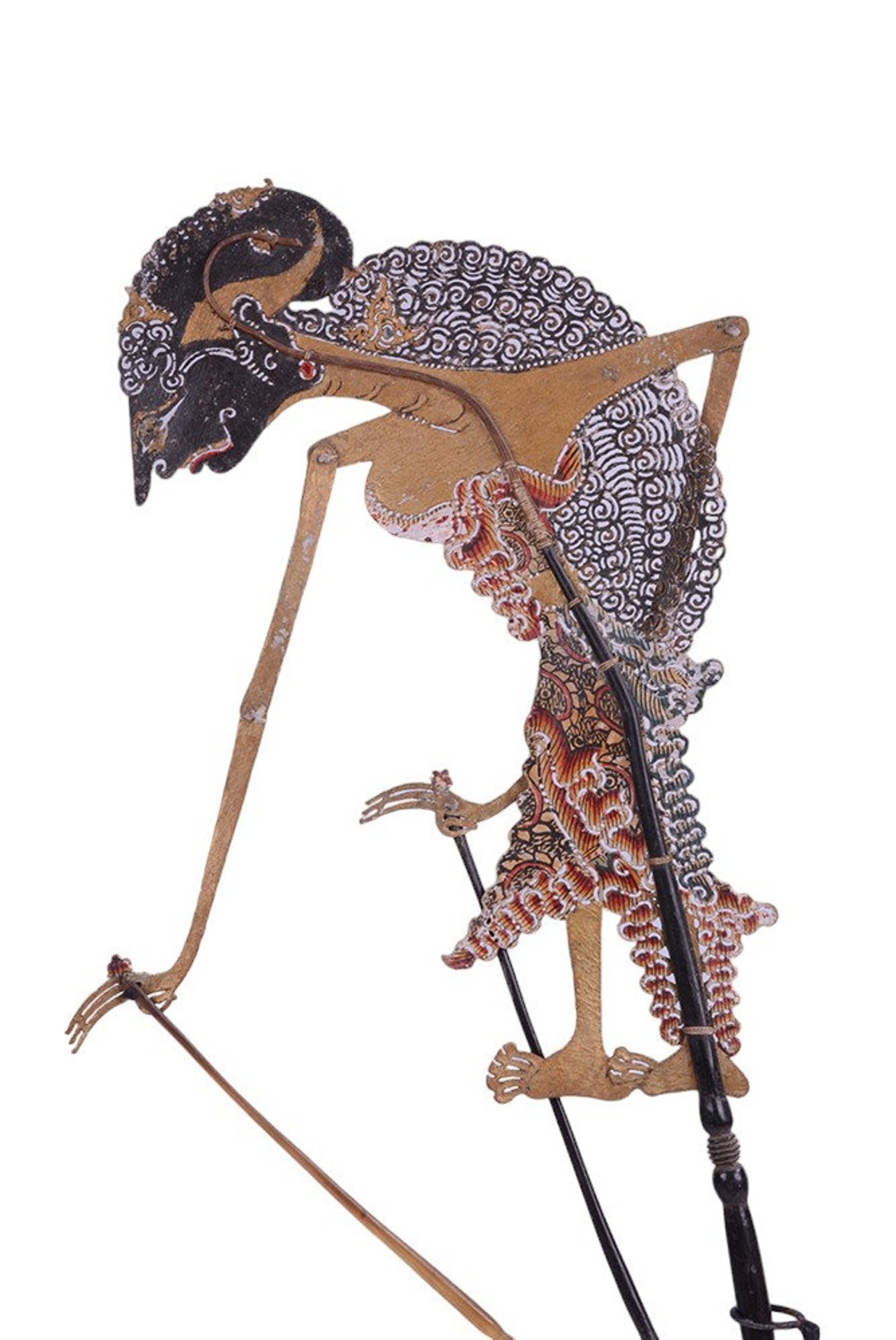 Heel Fijn Uitgesneden Wayang Kulit Pop - Subadra - Schaduwpop ...