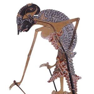 Heel Fijn Uitgesneden Wayang Kulit Pop Subadra Schaduwpop Indonesië - Etsy