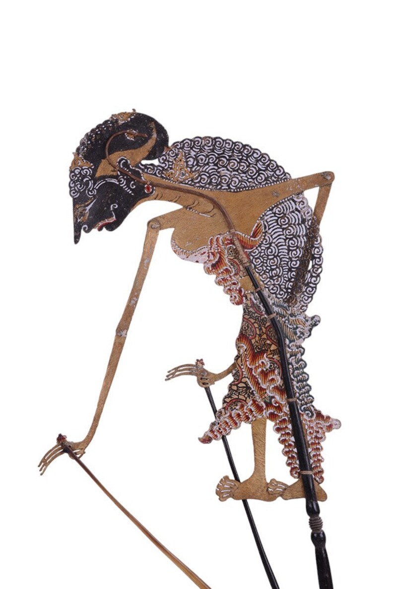 Heel Fijn Uitgesneden Wayang Kulit Pop - Subadra - Schaduwpop ...