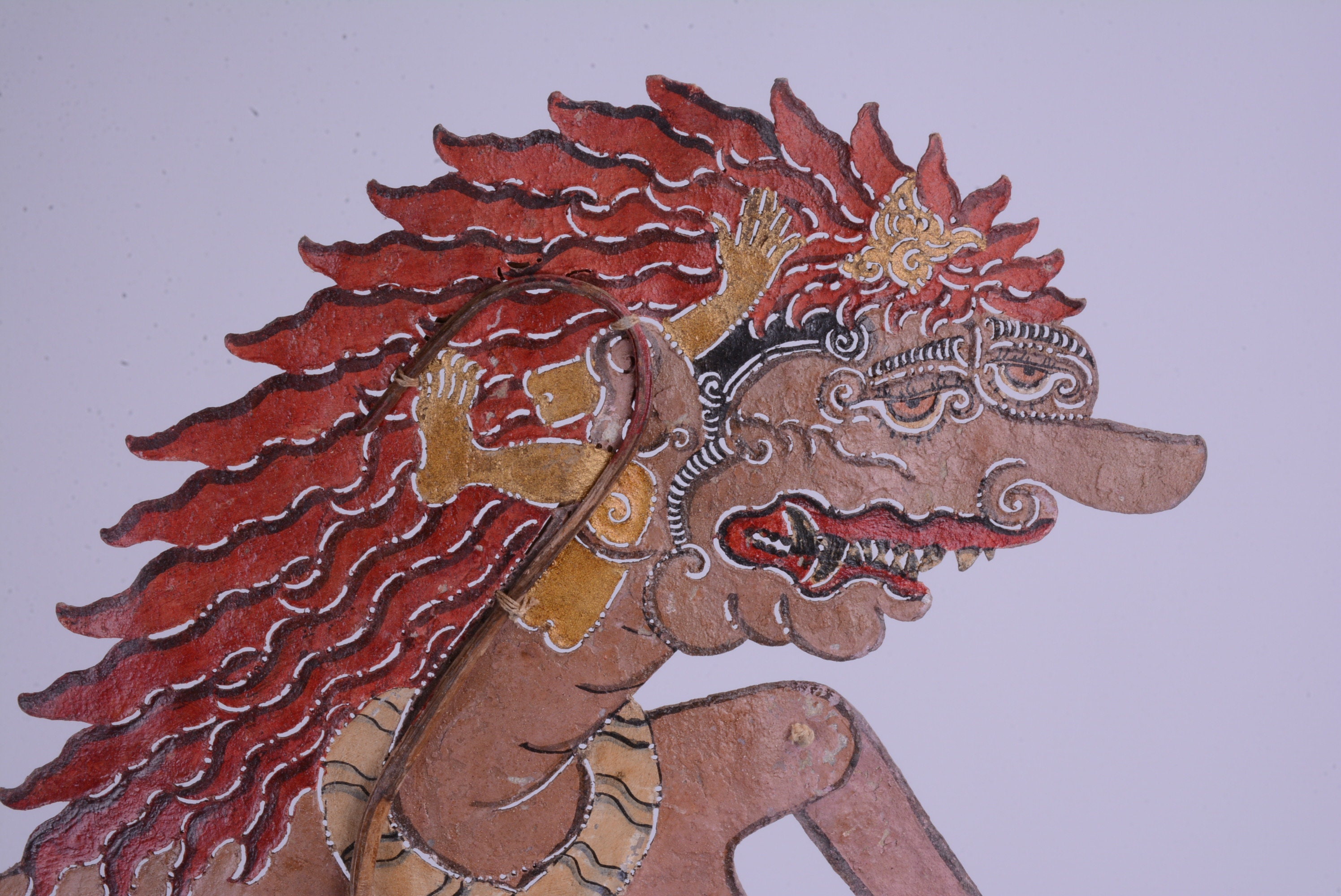 Old Wayang Kulit Puppet Sarak or Permoni - Etsy