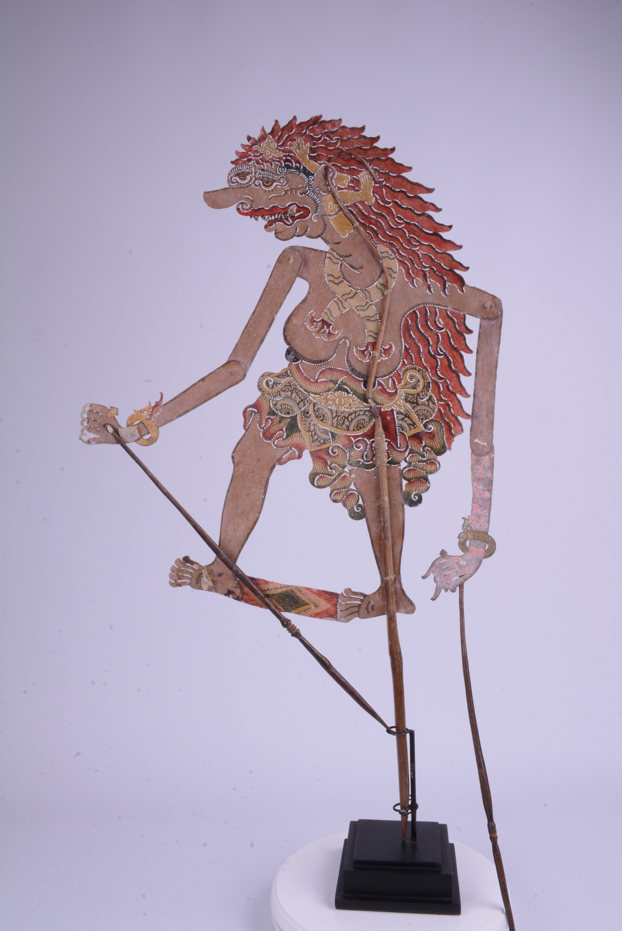 Old Wayang Kulit Puppet Sarak or Permoni - Etsy
