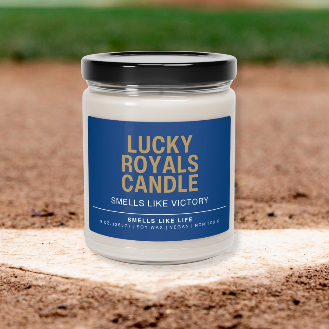 Lucky Royals Candle Perfect for Baseball Fans, Celebrate Kansas City Success, Fun Gift for ...