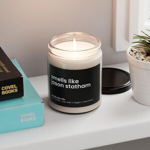 Smells Like Jason Statham Candle - Action Icon Inspired, Perfect Fan ...