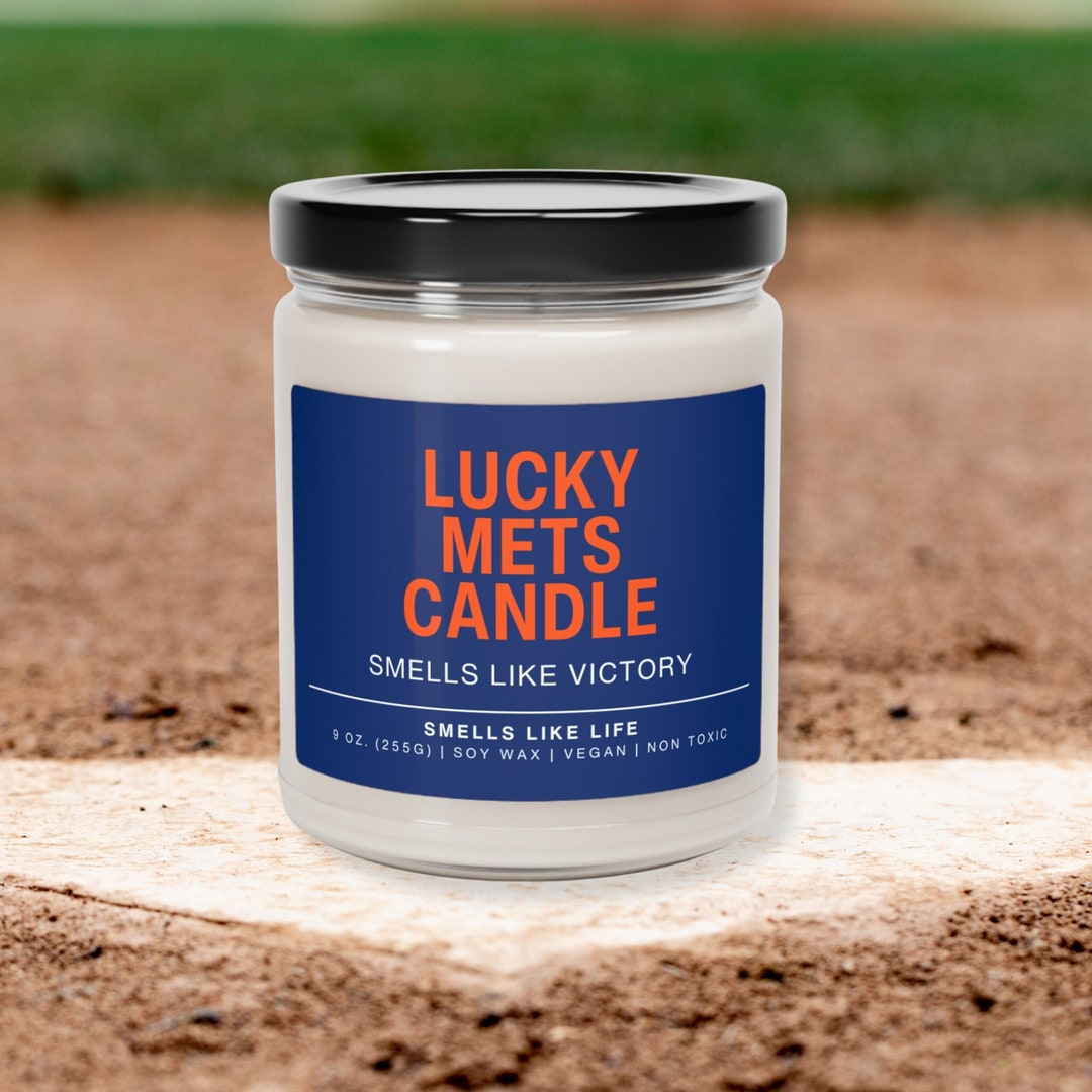 Lucky Mets Candle Perfect for Baseball Enthusiasts, Celebrate New York ...