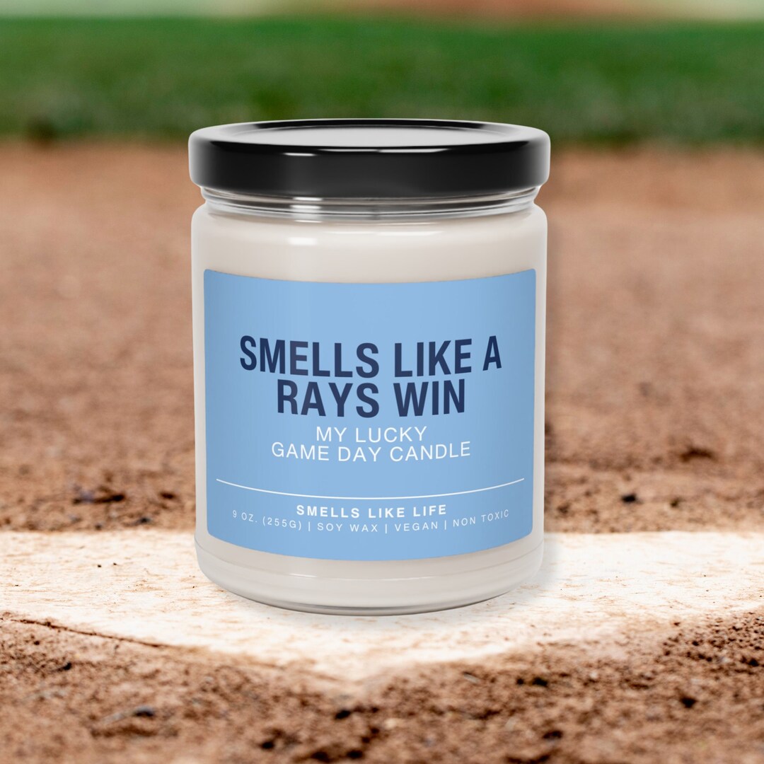 Rays Victory Celebration Candle Perfect for Baseball Fans, Celebrate ...