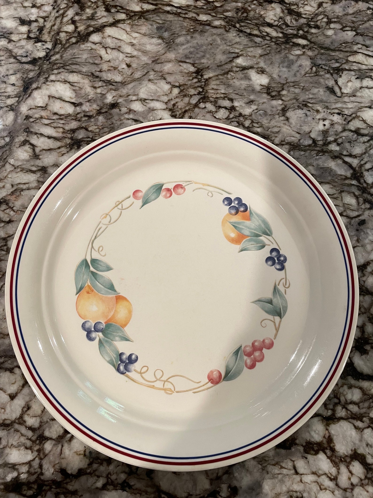 Vintage Corelle Abundance 4 Dinner Plates - Etsy