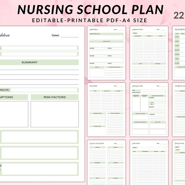 Nursing School - Etsy